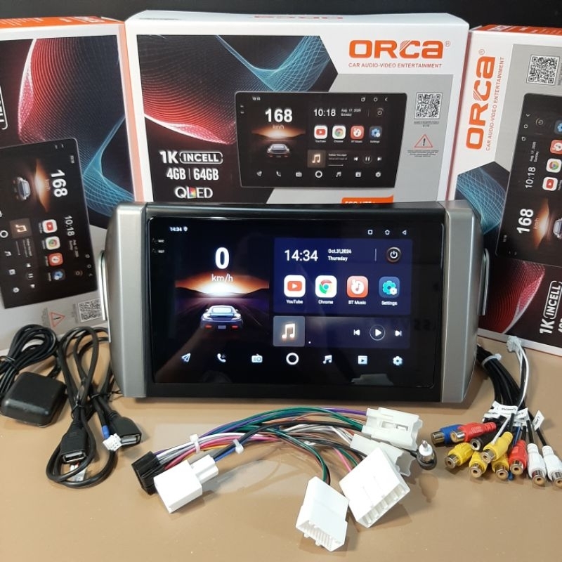Jual HEAD UNIT ANDROID ORCA INNOVA REBORN ANDROID ORCA RAM 4/64 GB ...