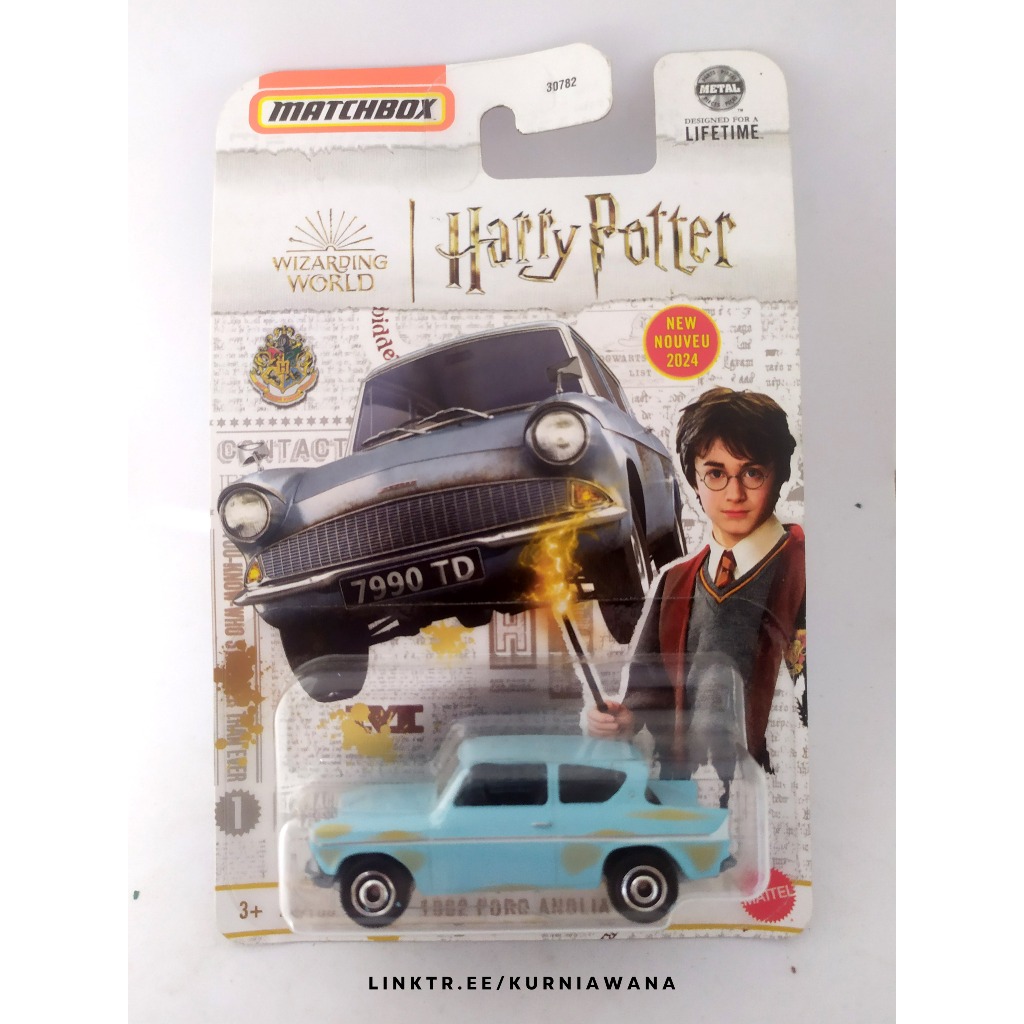 Jual Matchbox Harry Potter 1962 Ford Anglia MBX Made In Thailand ...