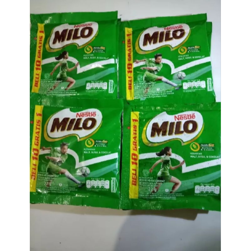 Jual MILO SUSU BUBUK RENCENG ISI 10 SACHET | Shopee Indonesia