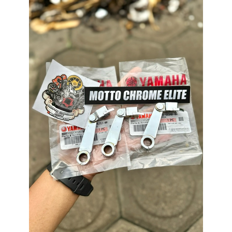 Jual ORIGINAL BARU SUDAH CHROME CROME TUAS LEVER AS STUT KOPLING R25 ...