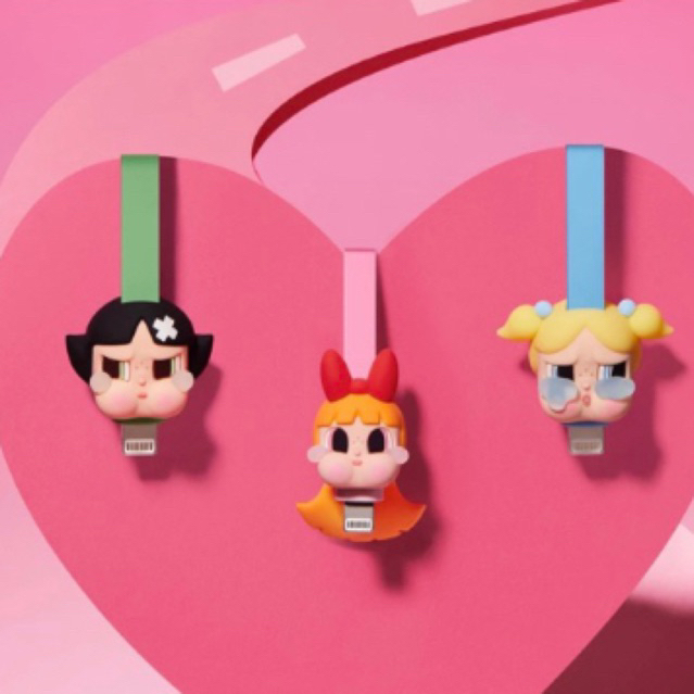 Jual NEW Popmart 100% Original Crybaby PPG Powerpuff Girl Cable Charger ...