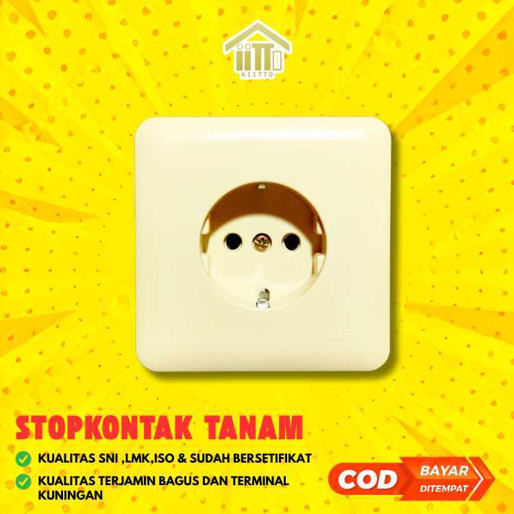 Jual STOPKONTAK TANAM MURAH & BAGUS / SAKLAR TUNGGAL INBOW IB / STOP ...