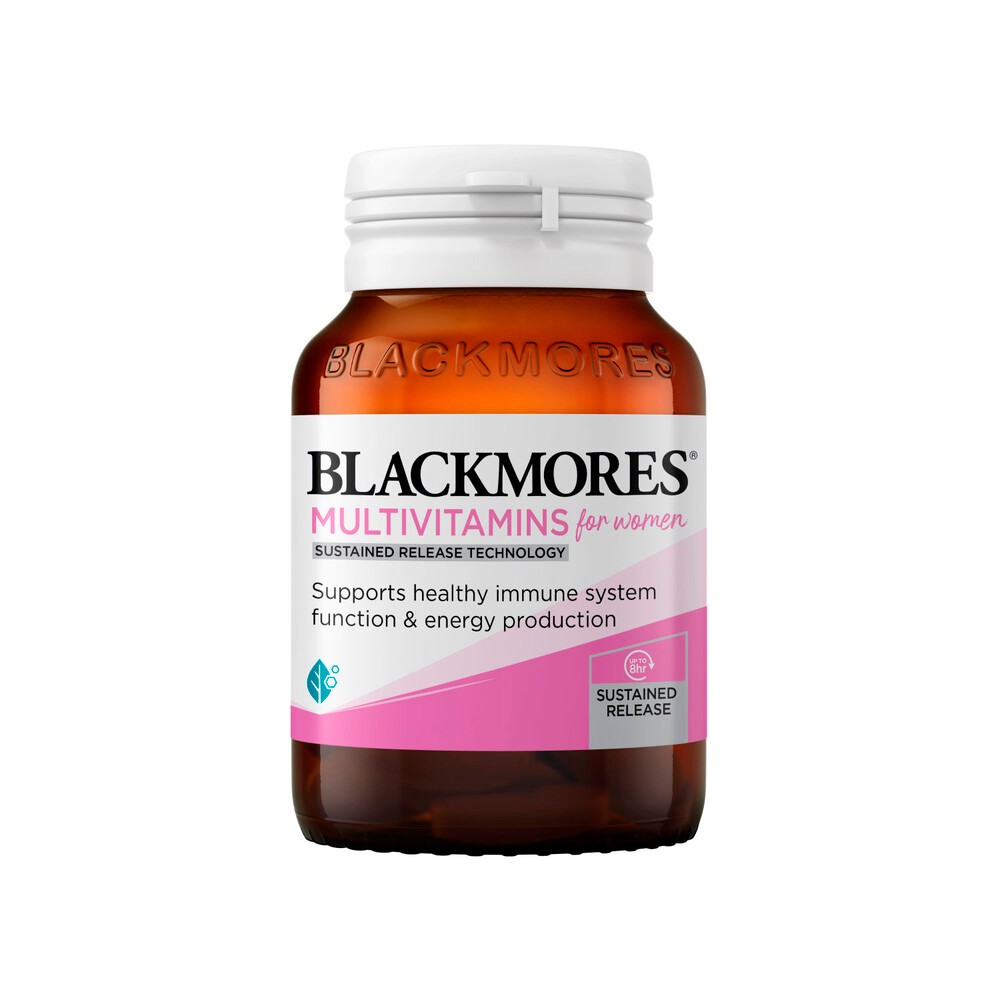 Jual Blackmores Multivitamin For Women Sustained Release Tablets | 60 pack Australia | Shopee ...