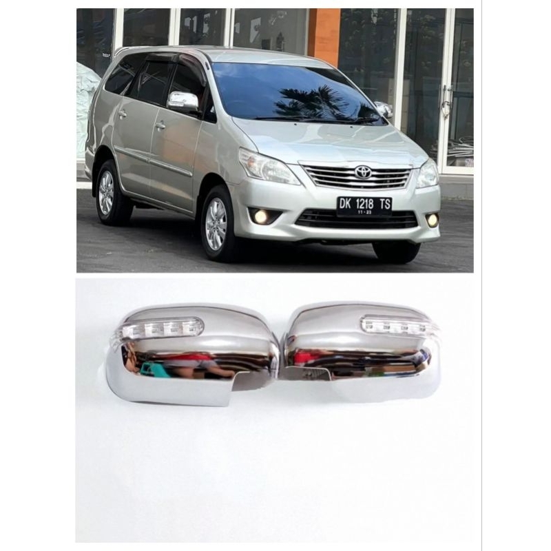 Jual cover spion plus lampu sein Innova lama Toyota Innova grand G 2005 ...