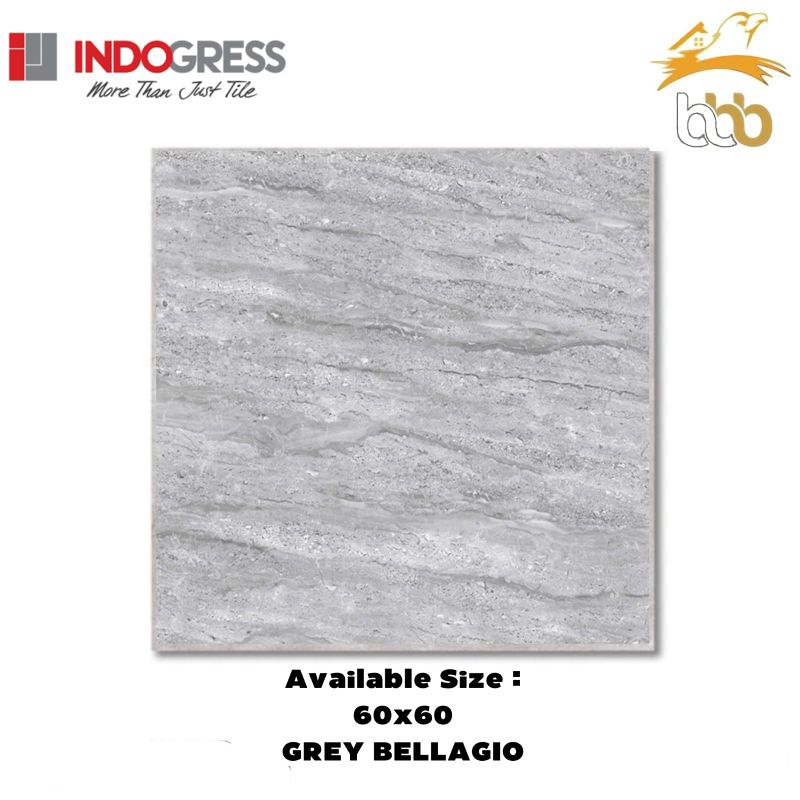Jual Granit Indogress 60x60 Grey Bellagio | Shopee Indonesia