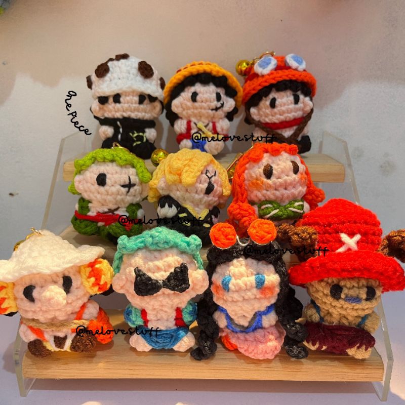 Jual [PRE ORDER] Gantungan Kunci Anime - One Piece / Straw Hat Pirates ...