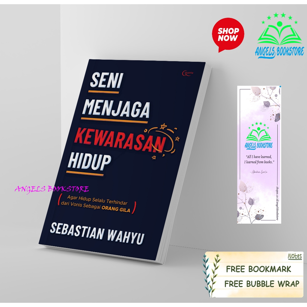 Jual Seni Menjaga Kewarasan Hidup by Sebastian Wahyu | Shopee Indonesia