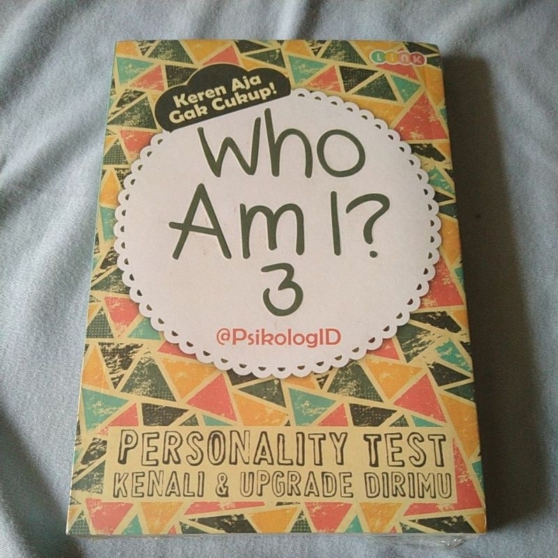 Jual Who Am I? Personality Test Kenali & Upgrade Dirimu | Shopee Indonesia