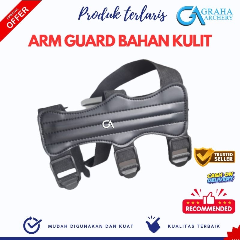 Jual ARM GUARD PELINDUNG LENGAN PEMANAH BAHAN KULIT | Shopee Indonesia
