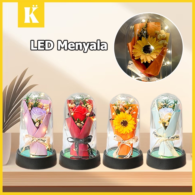 Jual Keeppley Rose Lamp Led Ligh Bunga Mawar Lampu LED Dekorasi Rumah ...