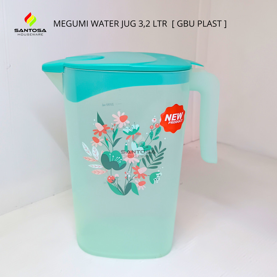 Jual Megumi Water Jug 3,2 Ltr [ Gbu Plast ] | Shopee Indonesia