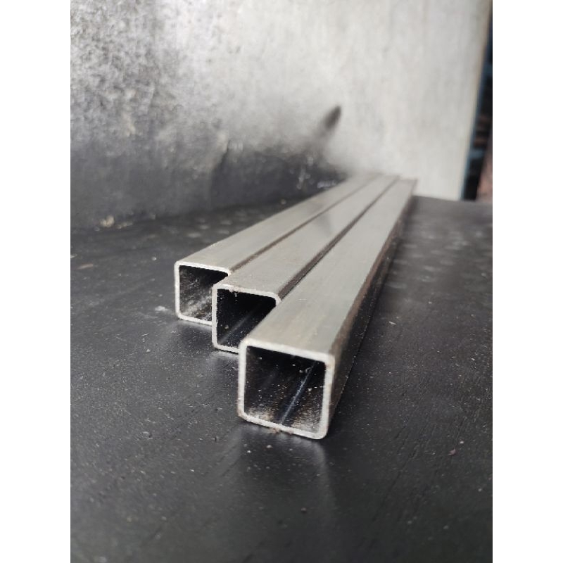 Jual Pipa Besi Kotak / Hollow 25 mm x 25 mm Panjang 53 cm | Shopee ...