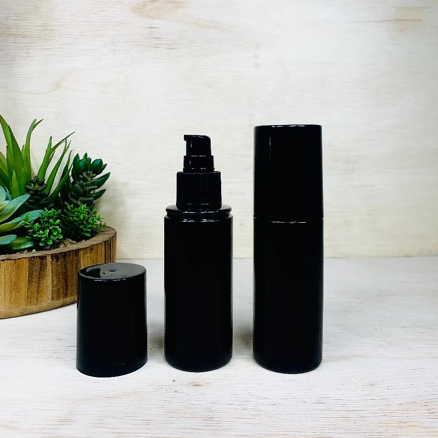 Jual Botol Pump 100 Ml / Botol Dioly Treatment Pump 100 Ml Full Hitam | Shopee Indonesia