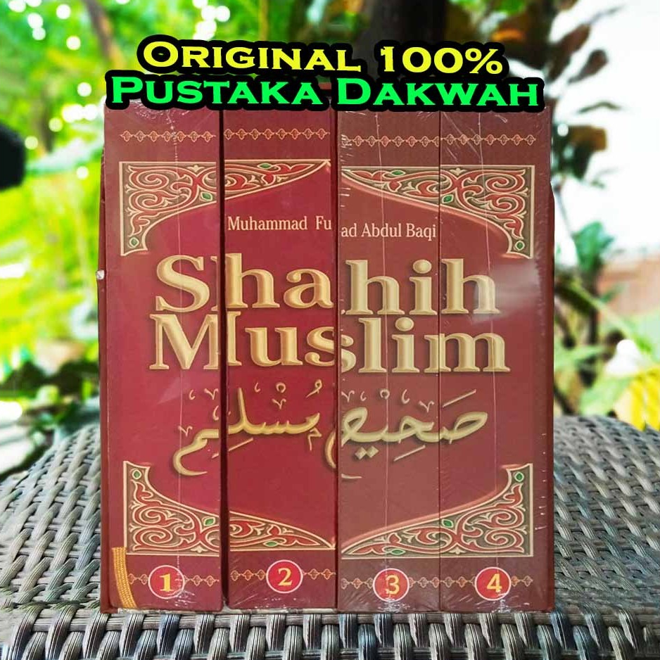 Jual Shahih Muslim Imam Muslim 1 SET Sahih Muslim Lengkap 4 Jilid ...