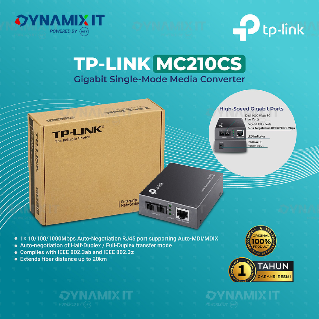 Jual TP-Link TL-MC210CS Gigabit Single-Mode Media Converter FO | TPLink GARANSI RESMI | Shopee ...
