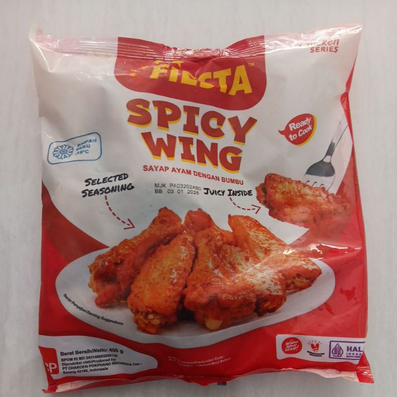 Jual Fiesta Spicy Wing 400g | Shopee Indonesia