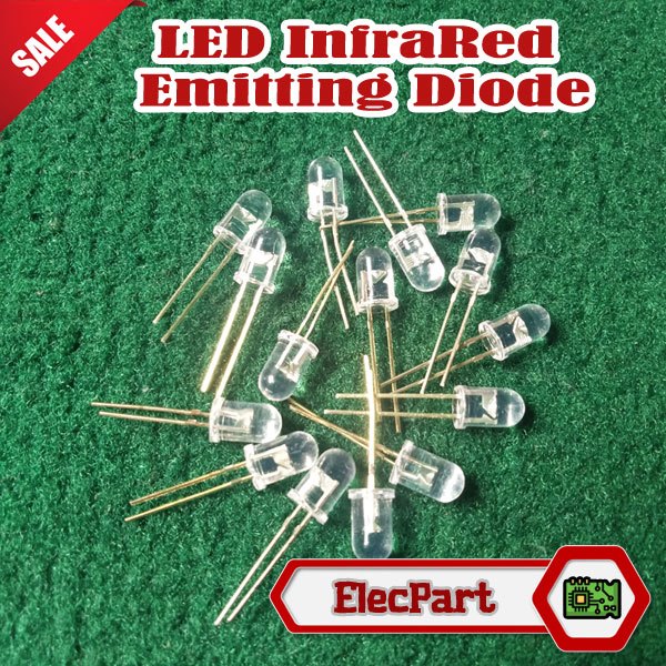 Jual 1PCS LED IR TX Infrared Emitter 5mm Pemancar Sinar Cahaya Infra ...