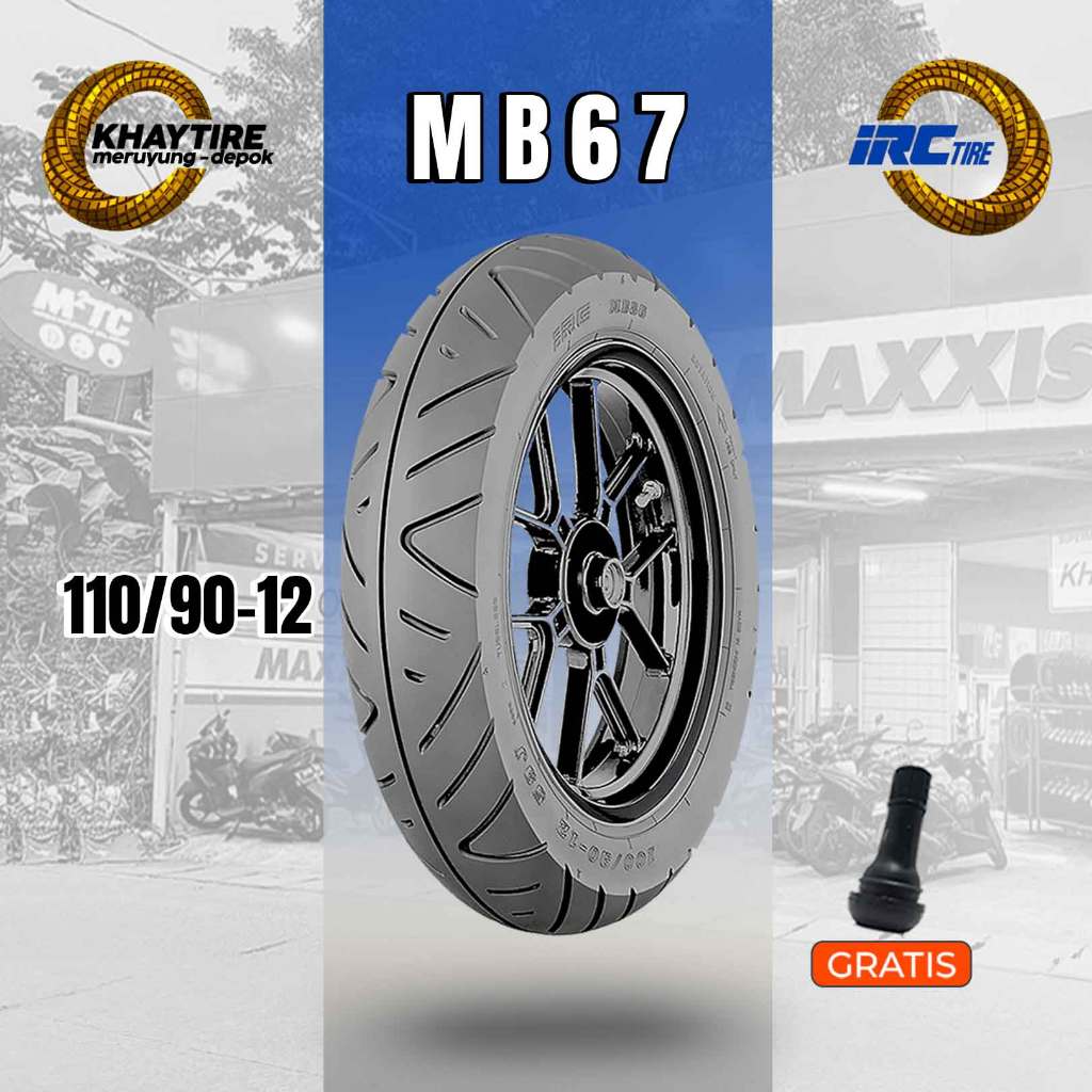 Jual Ban Belakang Motor NEW SCOOPY - FREEGO IRC MB67 110/90 Ring 12 Tubeless | Shopee Indonesia