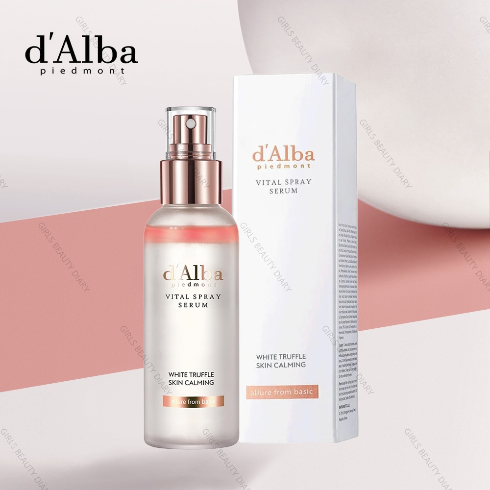 Jual d'Alba White Truffle Vital Spray Serum - Soothing Serum Spray for ...