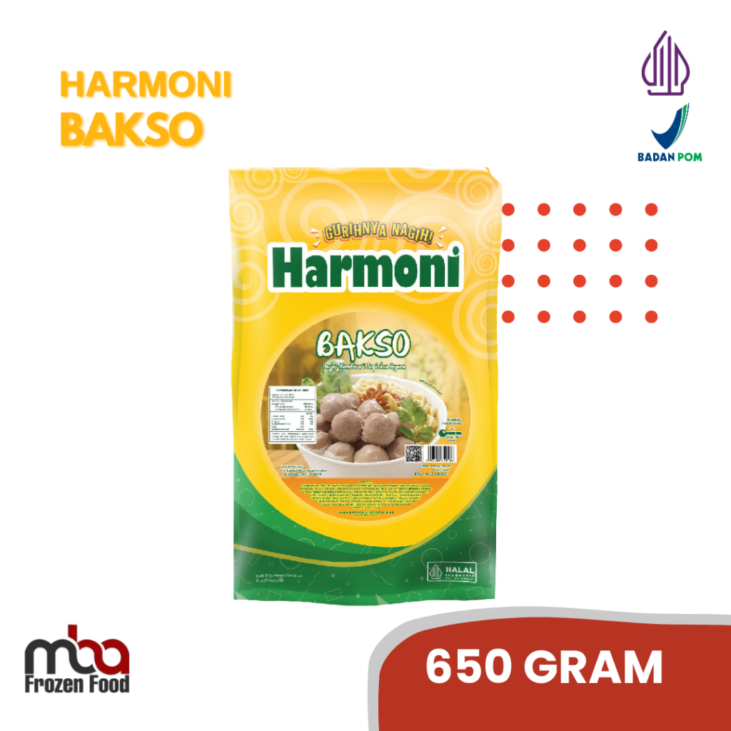 Jual Harmoni Bakso Basko 325 Gram / 650 Gram /Bakso /Baksosapi /Pentol ...