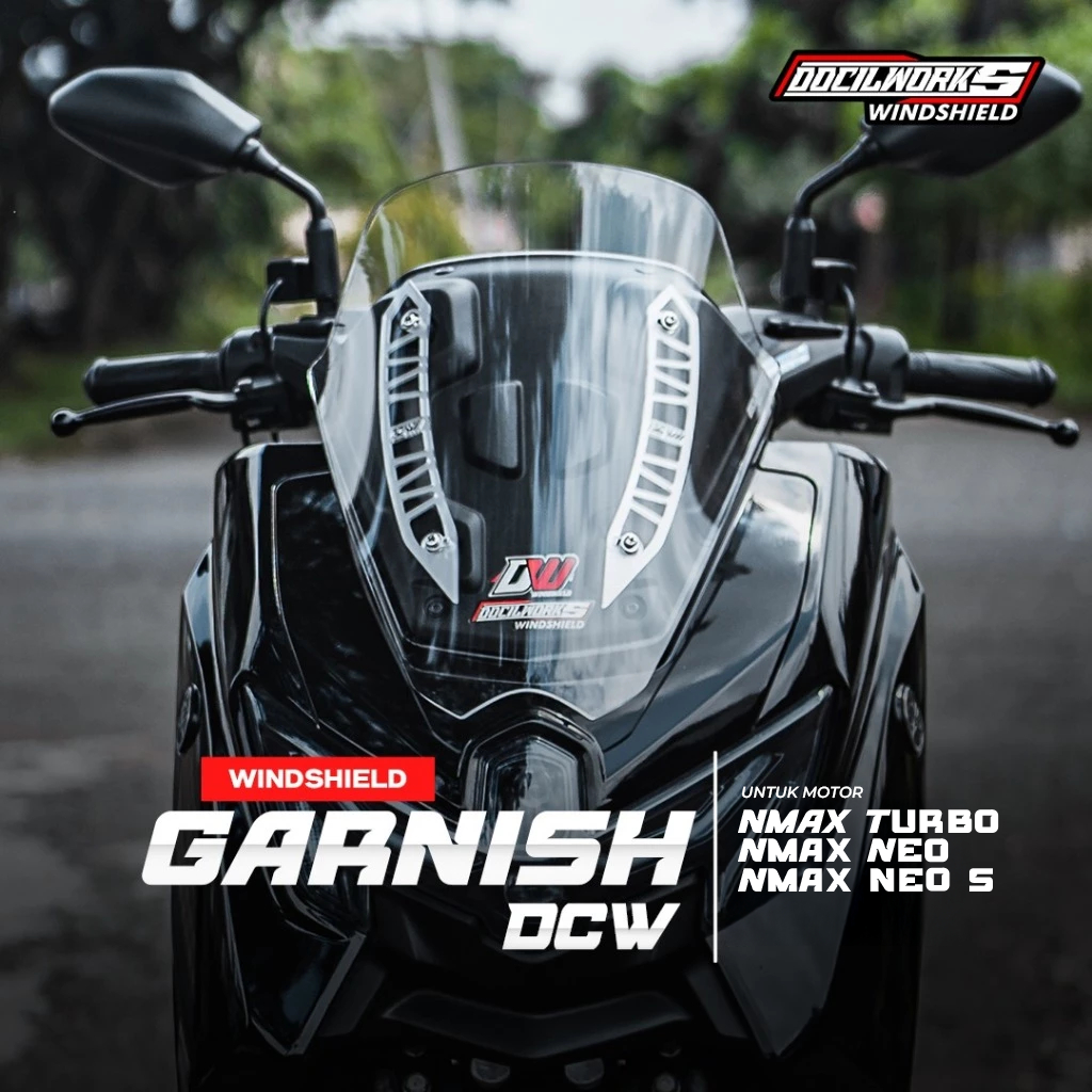 Jual Docilworks - Garnish Bracket untuk windshield visor NMAX TURBO NEO ...
