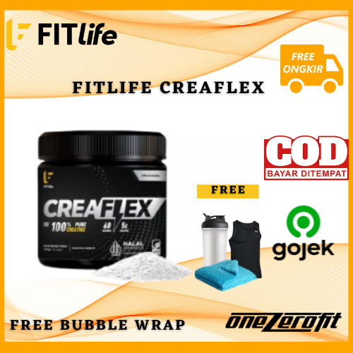 Jual FITLIFE Creaflex Creatine 100 Gram 20 Serving Mesh 200 Pharmagrade ...
