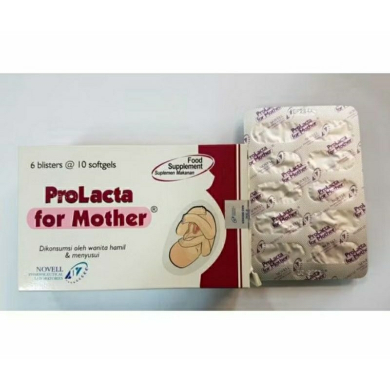 Jual PROLACTA FOR MOTHER per 1strip(10 kapsul) | Shopee Indonesia
