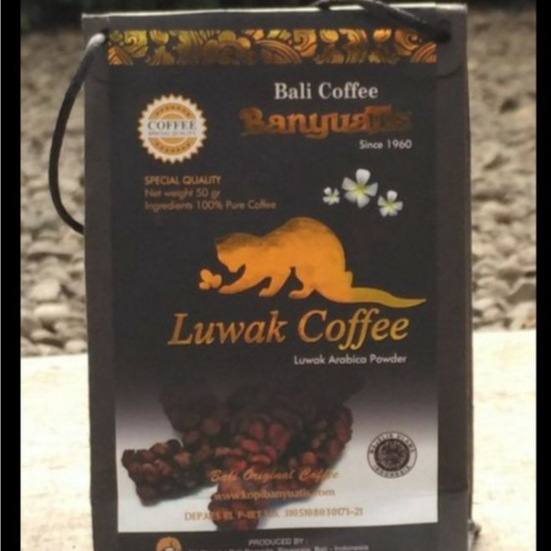 Jual Kopi Luwak Banyuatis Khas Bali Kemasan 50gr | Shopee Indonesia