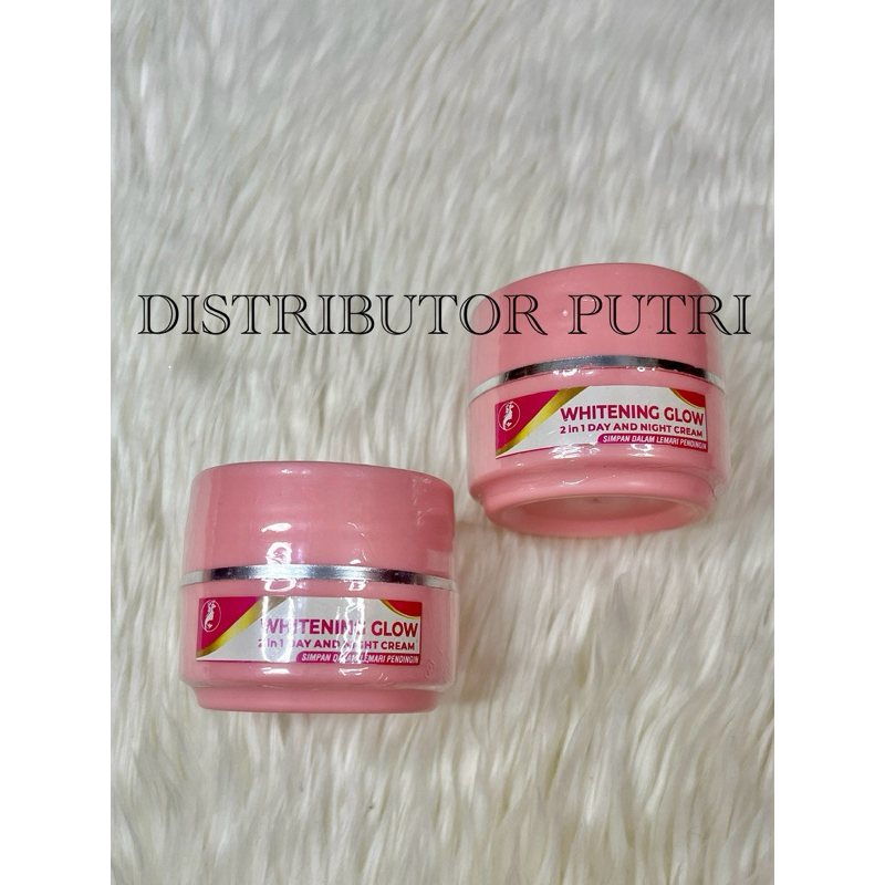 Jual WHITENING GLOW 2 IN 1 DAY AND NIGHT CREAM SHINDI SKINCARE | Shopee ...