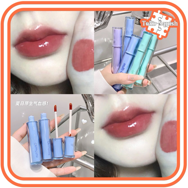 Jual Lip Gloss Iced tea Jelly Tint - Lipstik Glossy Water Mirror / Lip ...