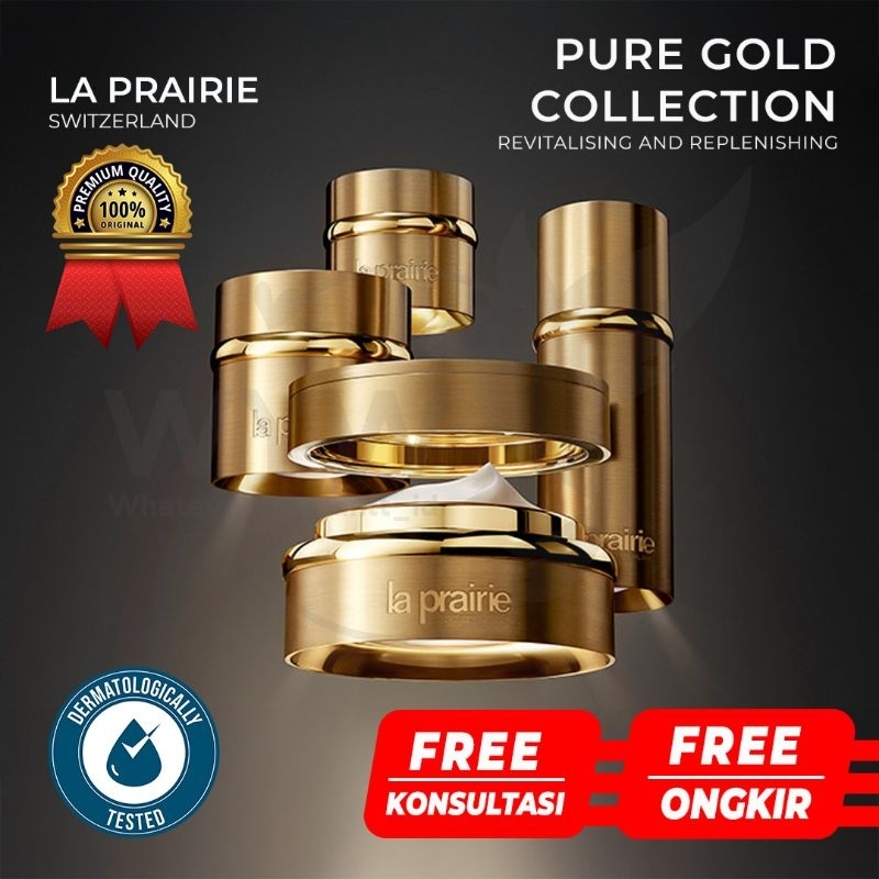 Jual LA PRAIRIE - PURE GOLD COLLECTION 100% ORIGINAL | Shopee Indonesia
