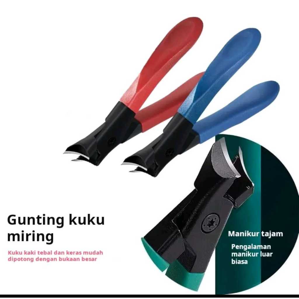 Jual LH Gunting Kuku Model Miring Sudut Menicure Pedicure gunting Kuku ...