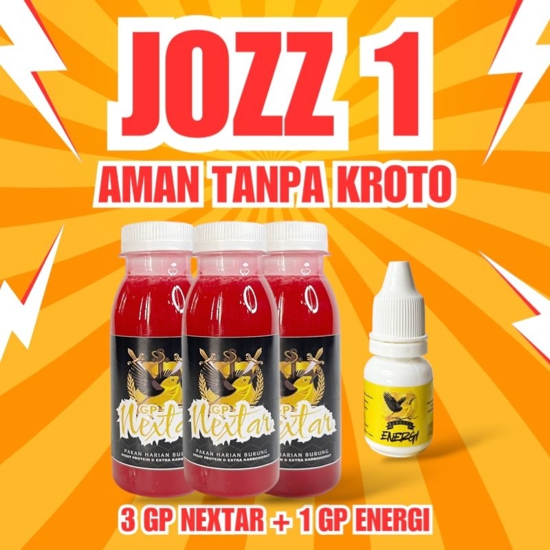 Jual PAKET JOZZ 1 || 3 GPNEXTAR + 1 GPENERGI | Shopee Indonesia