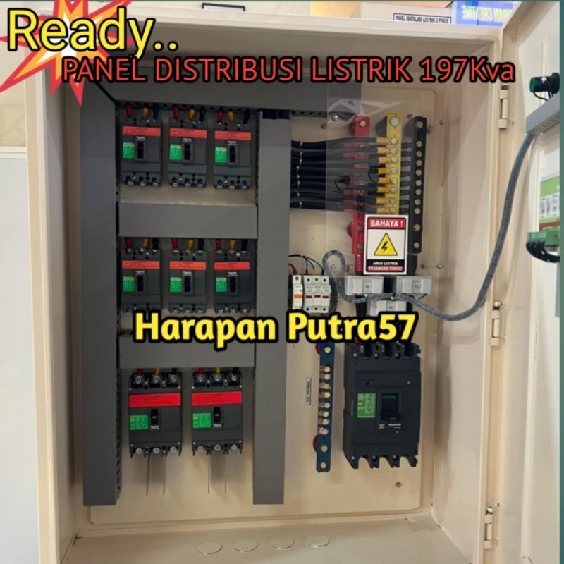 Jual PANEL DISTRIBUSI LISTRIK 197Kva MCCB 400A | Shopee Indonesia