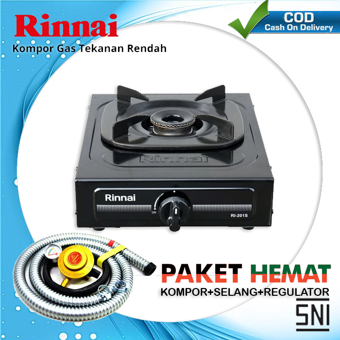Jual Rinnai Kompor Gas 1 Tungku RI 201 S / Kompor Rinnai RI 201S 1 ...