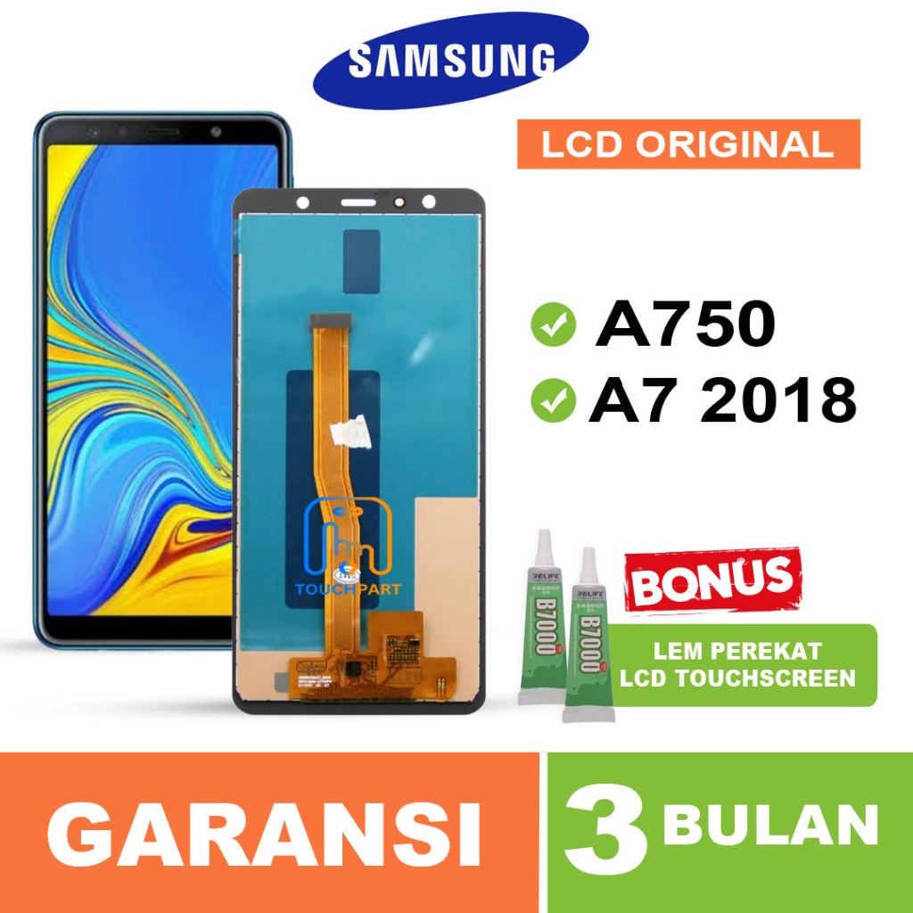 Jual Samsung LCD Original A750 / A7 2018 Fullset Touchscreen | Shopee Indonesia