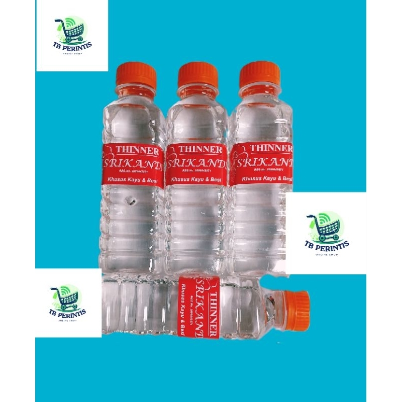 Jual THINNER BOTOL SRIKANDI PENGENCER CAT 200 ML | Shopee Indonesia