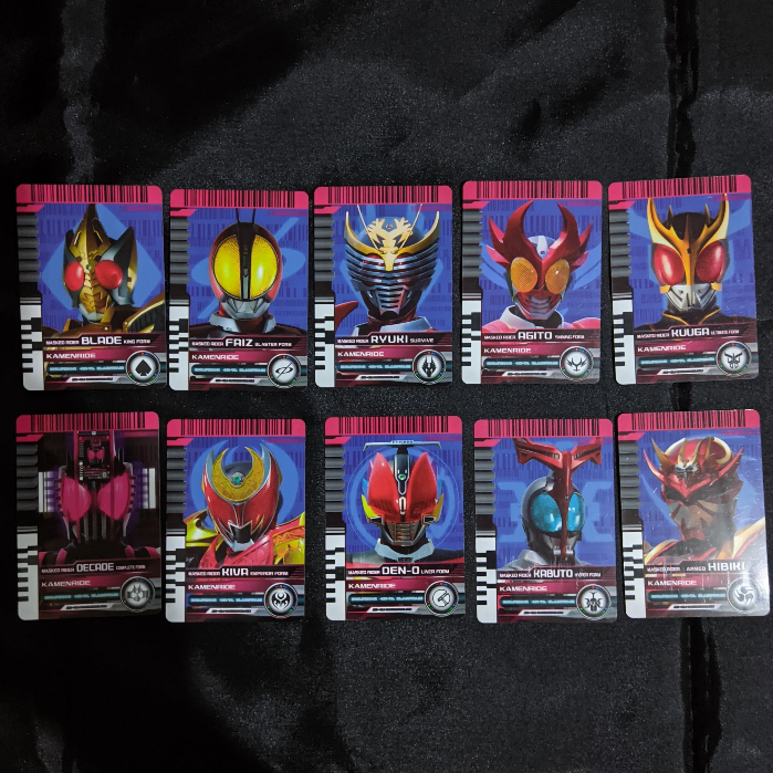 Jual DX Ride Card Kamen Rider Decade - Final Form Kamen Rider Kuuga ...