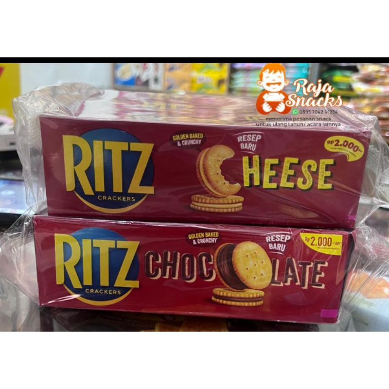 Jual Ritz Biscuits crackers | Berkemasan box berisi 12pcs/box | Shopee ...