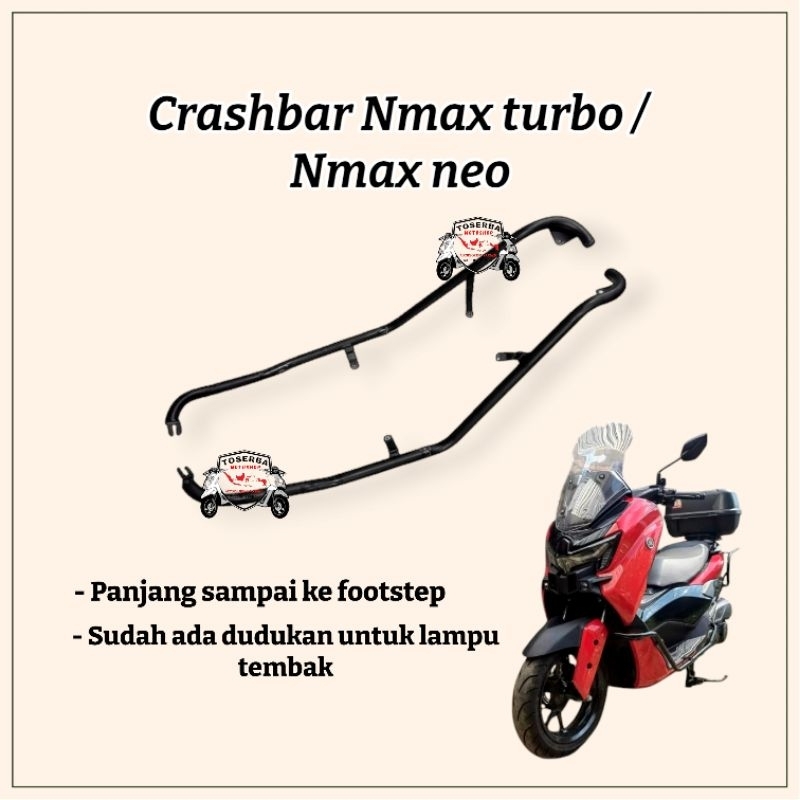 Jual Crashbar Nmax turbo crashbar Nmax neo gen 3 | Shopee Indonesia