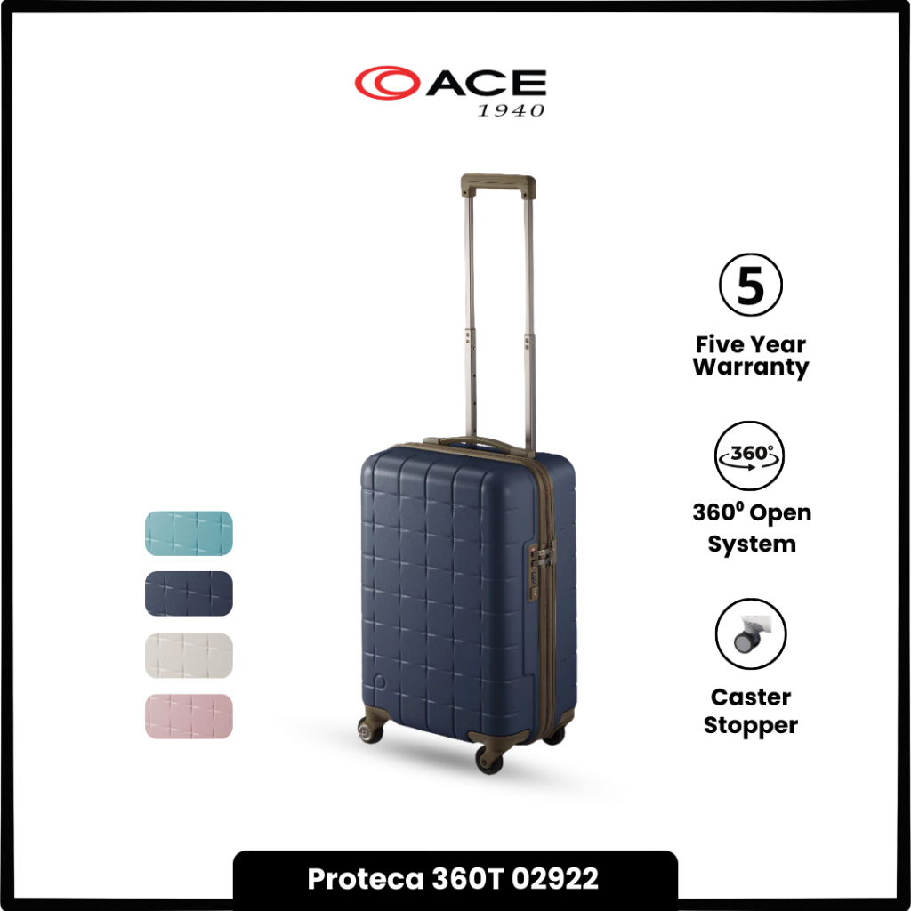 Jual ace. Japan Proteca 360T 02922 Koper Hardcase - 24 Inch | Shopee Indonesia