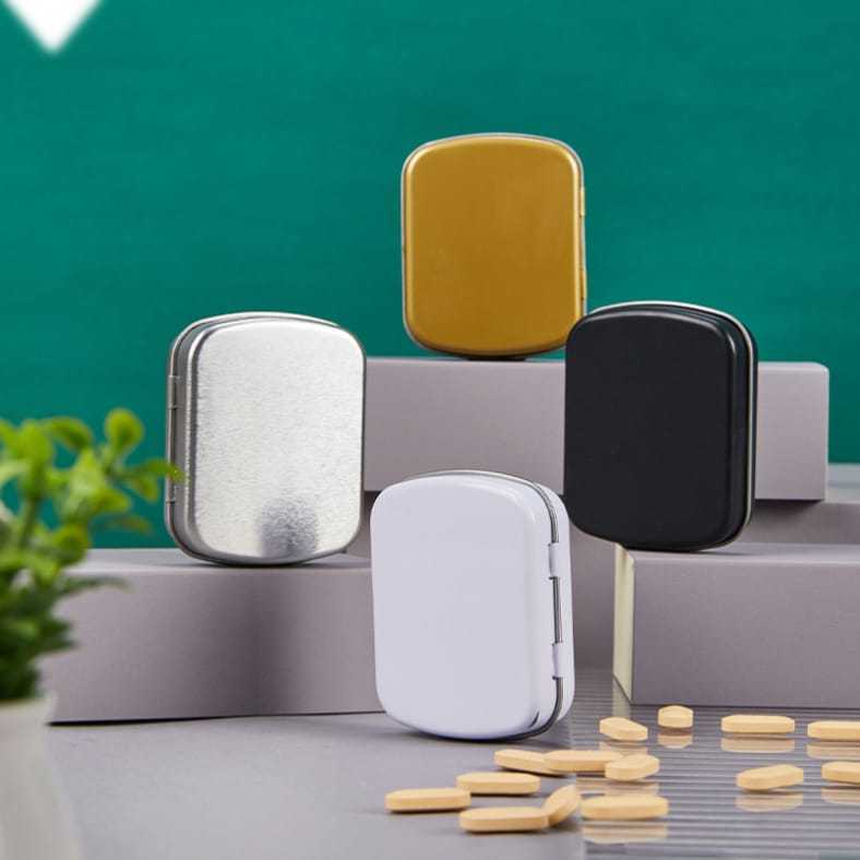 Jual Kaleng Aluminium Tin Can Polos Storage Box Serbaguna Kaleng Obat ...