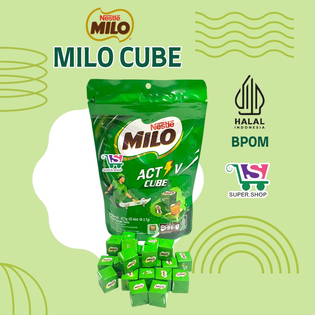 Jual Nestle Milo Activ Cube Pouch by Nestle Indonesia (isi 25 pcs ...