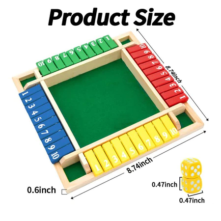 Jual 4 Warna Board Games/game Board Keluarga/boards/Biru Merah Kuning ...