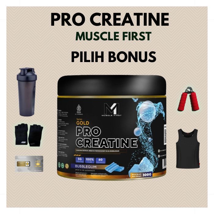 Jual M1 PRO CREATINE 360gr/420gr CREATINE HALAL BPOM PROCRATIN KREATIN ...