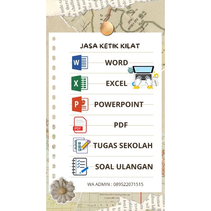Jual JASA KETIK KILAT |POWERPOINT | Shopee Indonesia