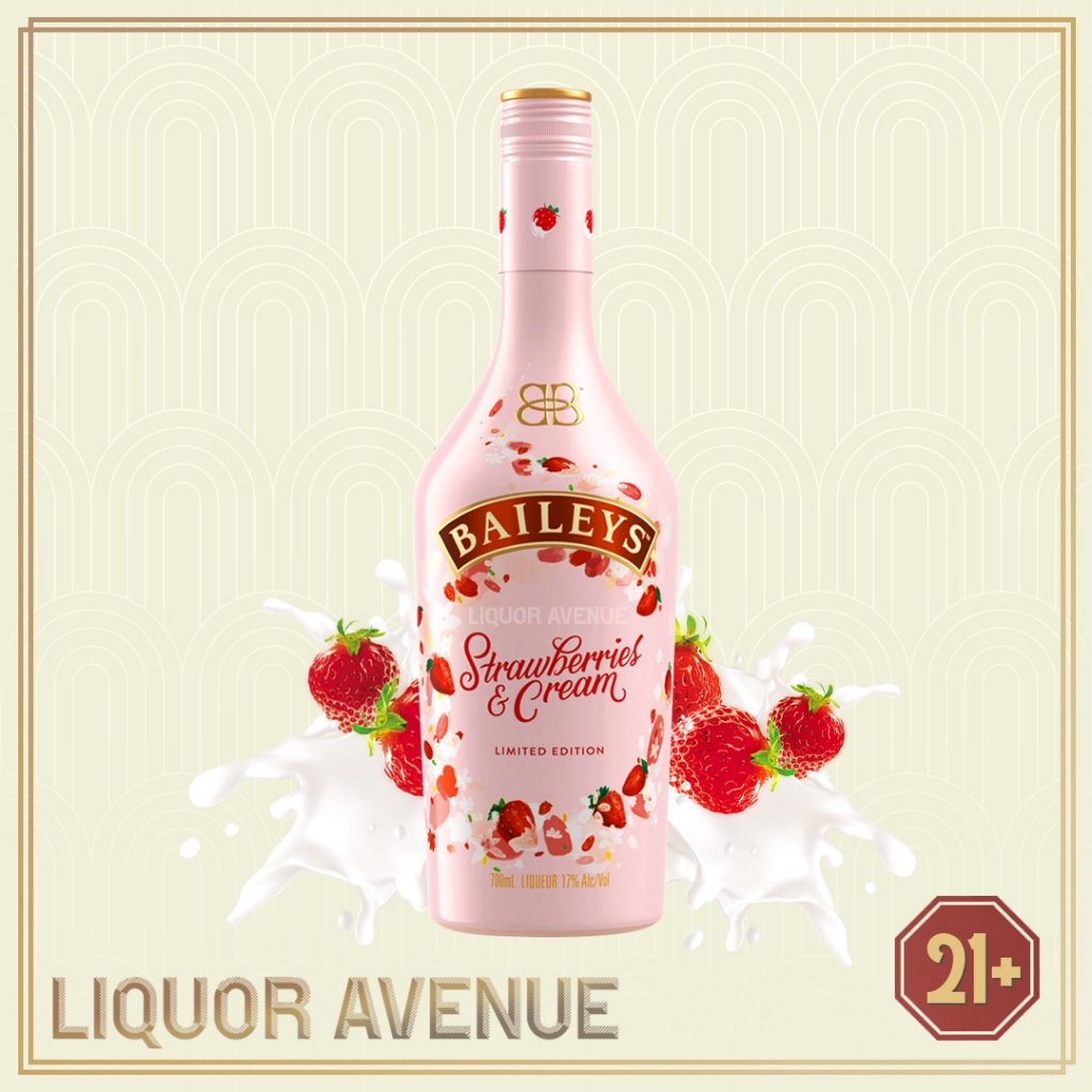 Jual Baileys Strawberries and Cream Limited Edition 700ml | Shopee Indonesia