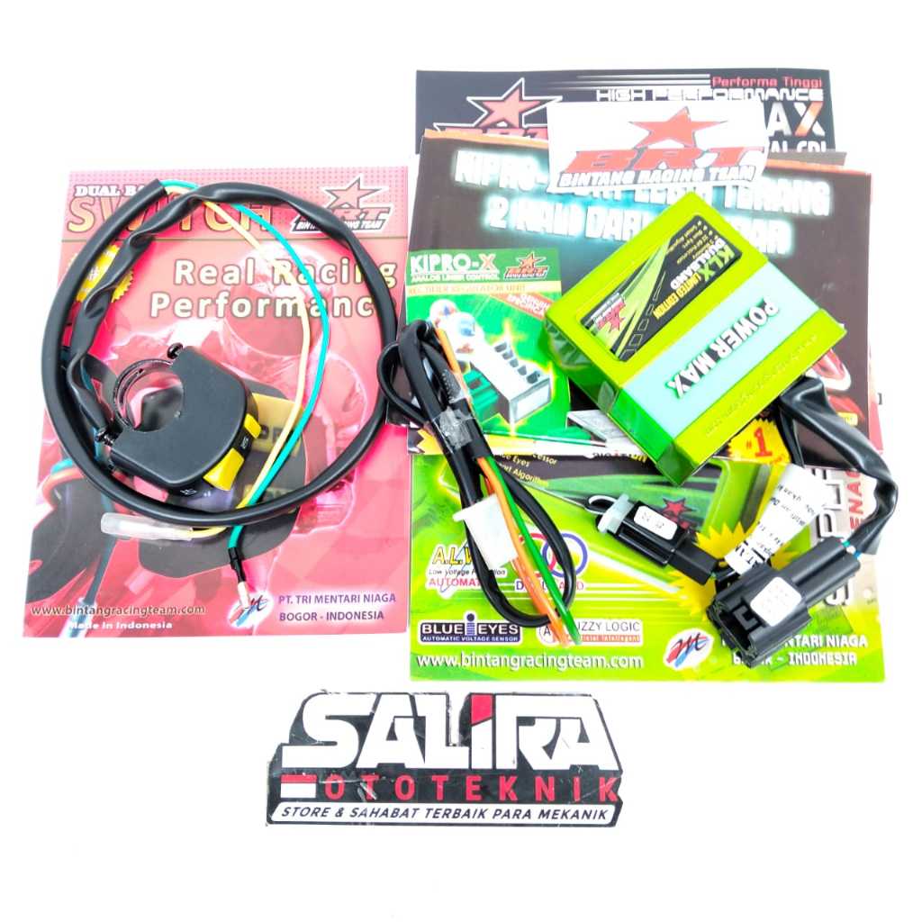 Jual CDI Hijau Motor KLX 150 BRT Power Max Dual Band TR Set Tombol ...