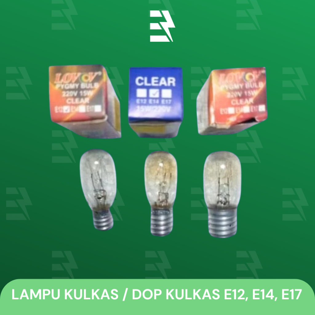 Jual LAMPU KULKAS / DOP KULKAS E12, E14, E17 | Shopee Indonesia