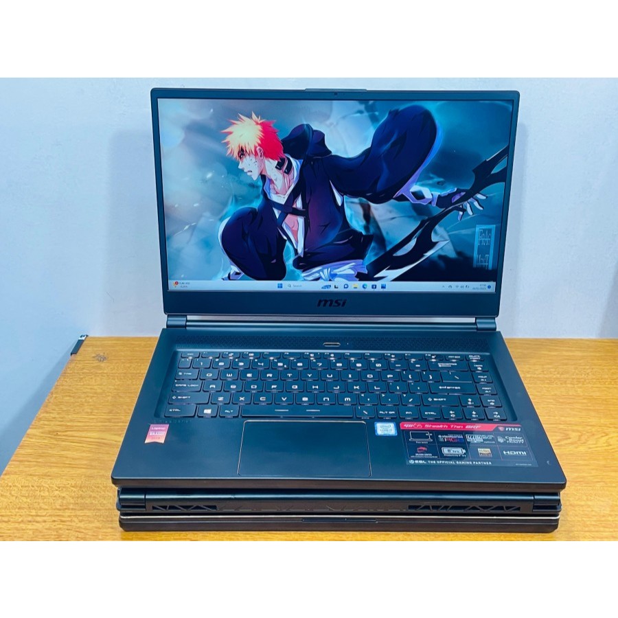 Jual MSI GS65 STEALTH THIN 8RF VGA GTX 1070 CORE I7 GEN 8 RAM 32 ...